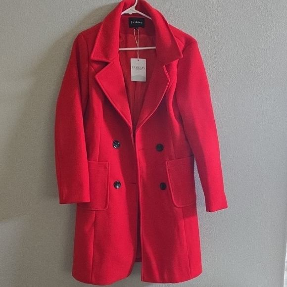 Jackets & Coats | Red Womens Coat | Poshmark